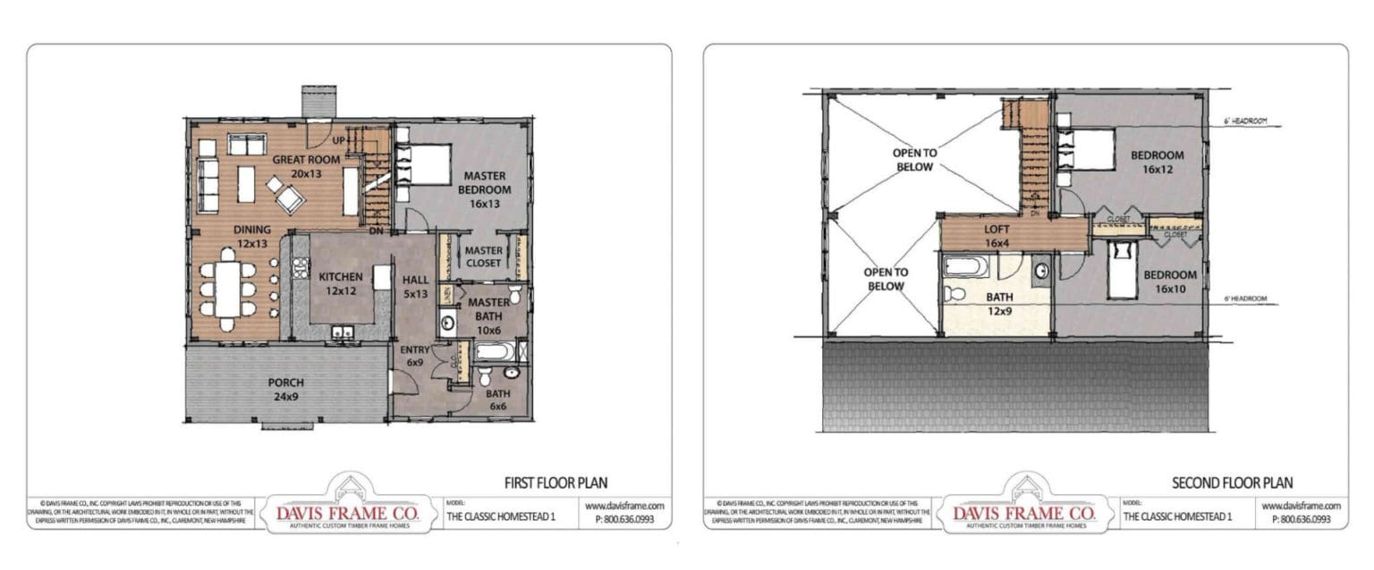 Most Requested Timber Frame Floor Plans | Davis Frame Blog