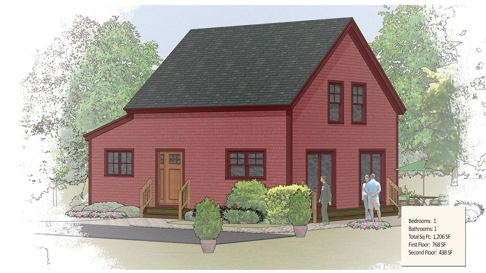 Classic Studio 1 | Floor Plan | Davis Frame Company