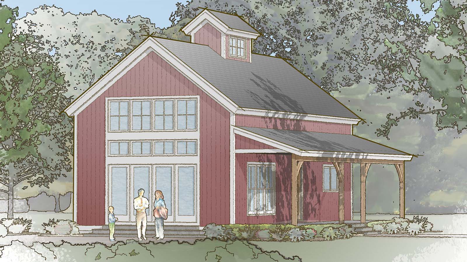 Classic Sugarhouse 1 | Floor Plan | Davis Frame Company